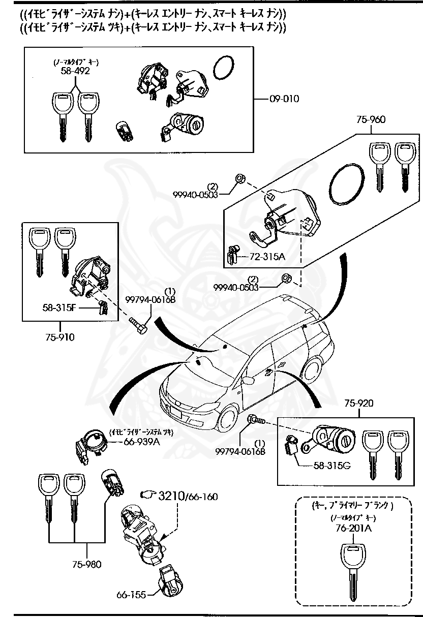 999400503 - Mazda - Flange Nut - Nengun Performance