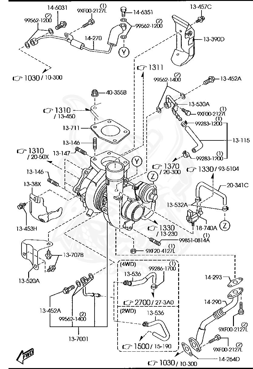 995621400 - Mazda - Gasket - Nengun Performance