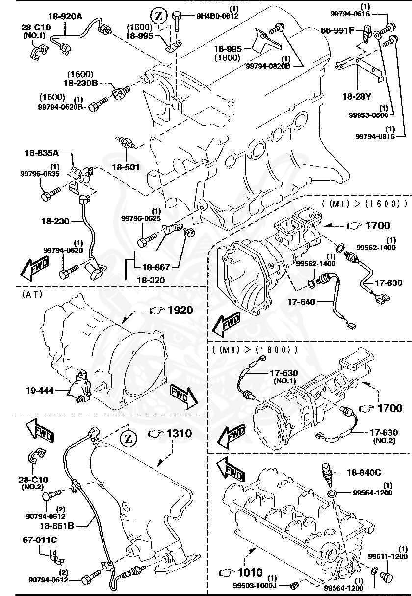 995621400 - Mazda - Gasket - Nengun Performance