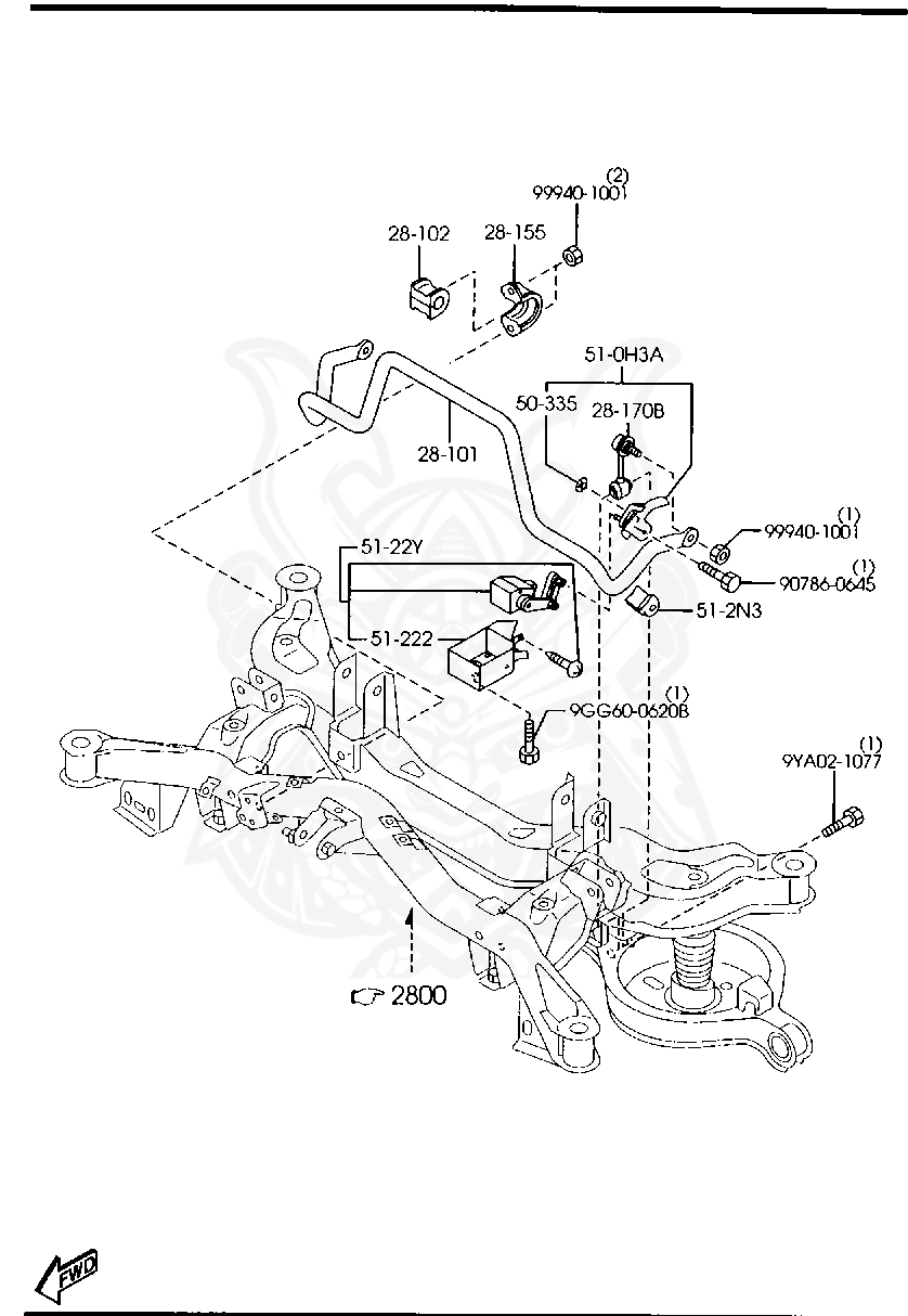999401001 - Mazda - Flange Nut - Nengun Performance