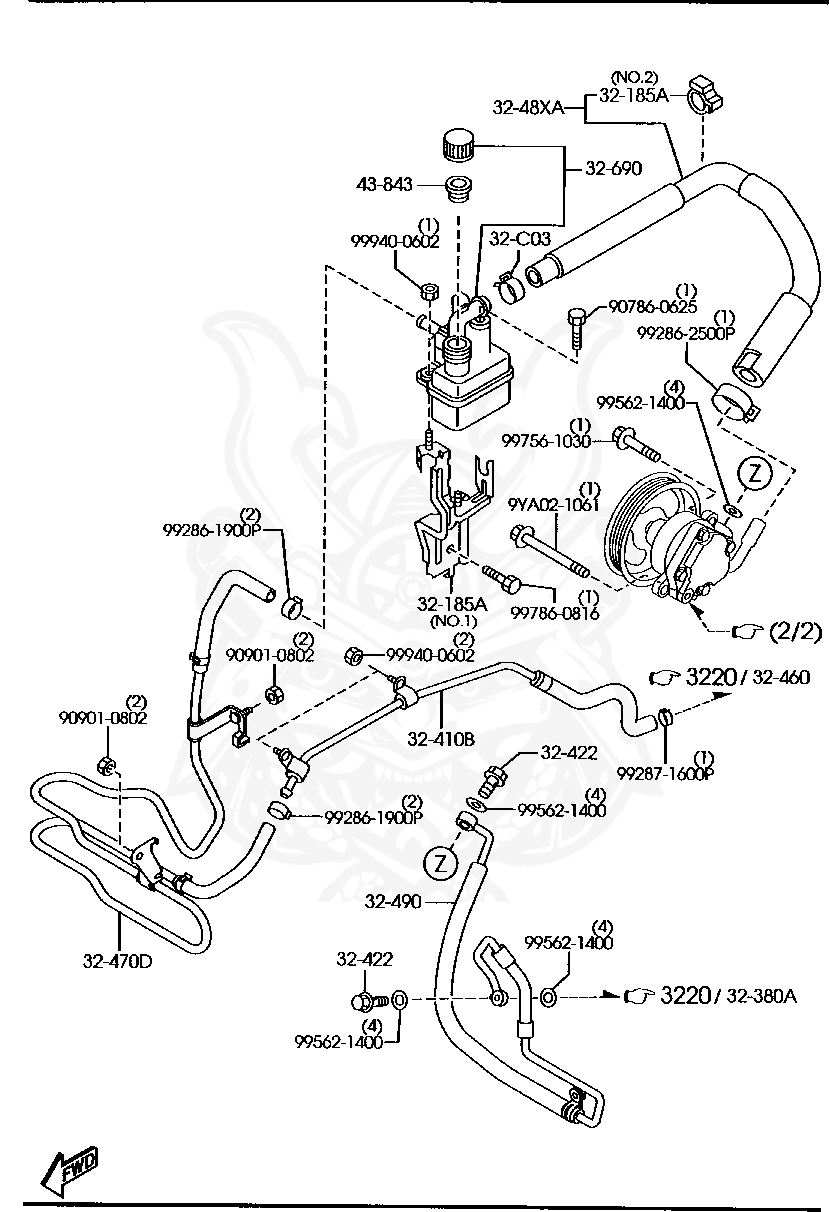 995621400 - Mazda - Gasket - Nengun Performance