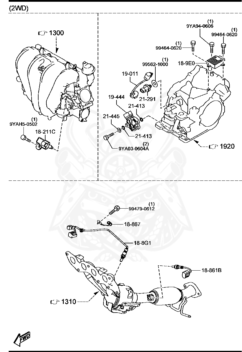 995621000 - Mazda - Gasket - Nengun Performance