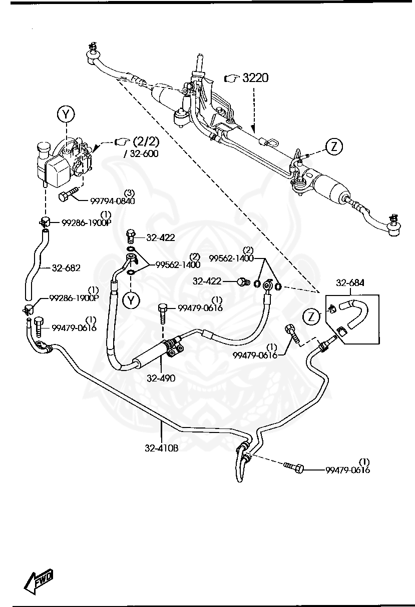 995621400 - Mazda - Gasket - Nengun Performance