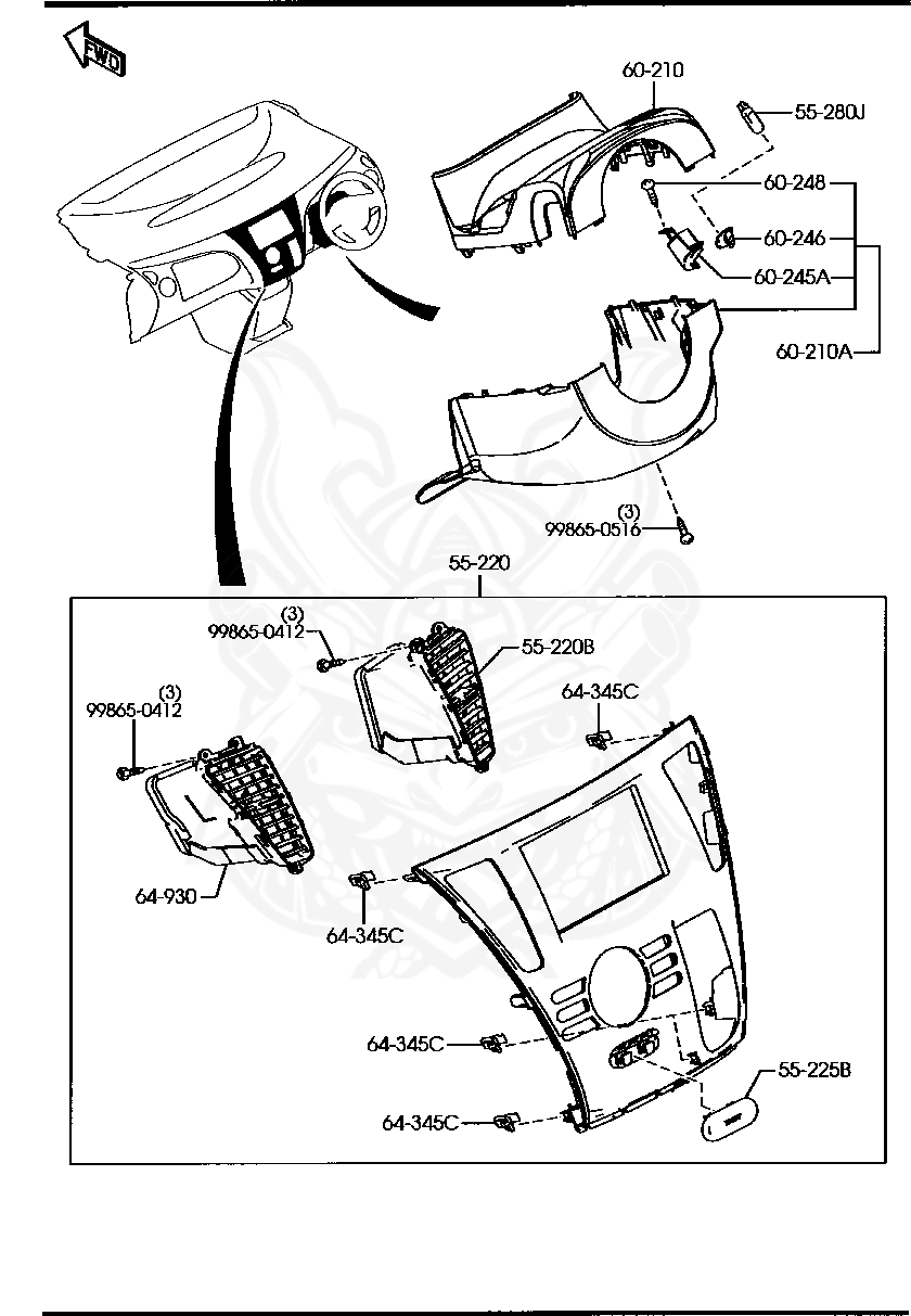 B45660223 - Mazda - Bulb - Nengun Performance