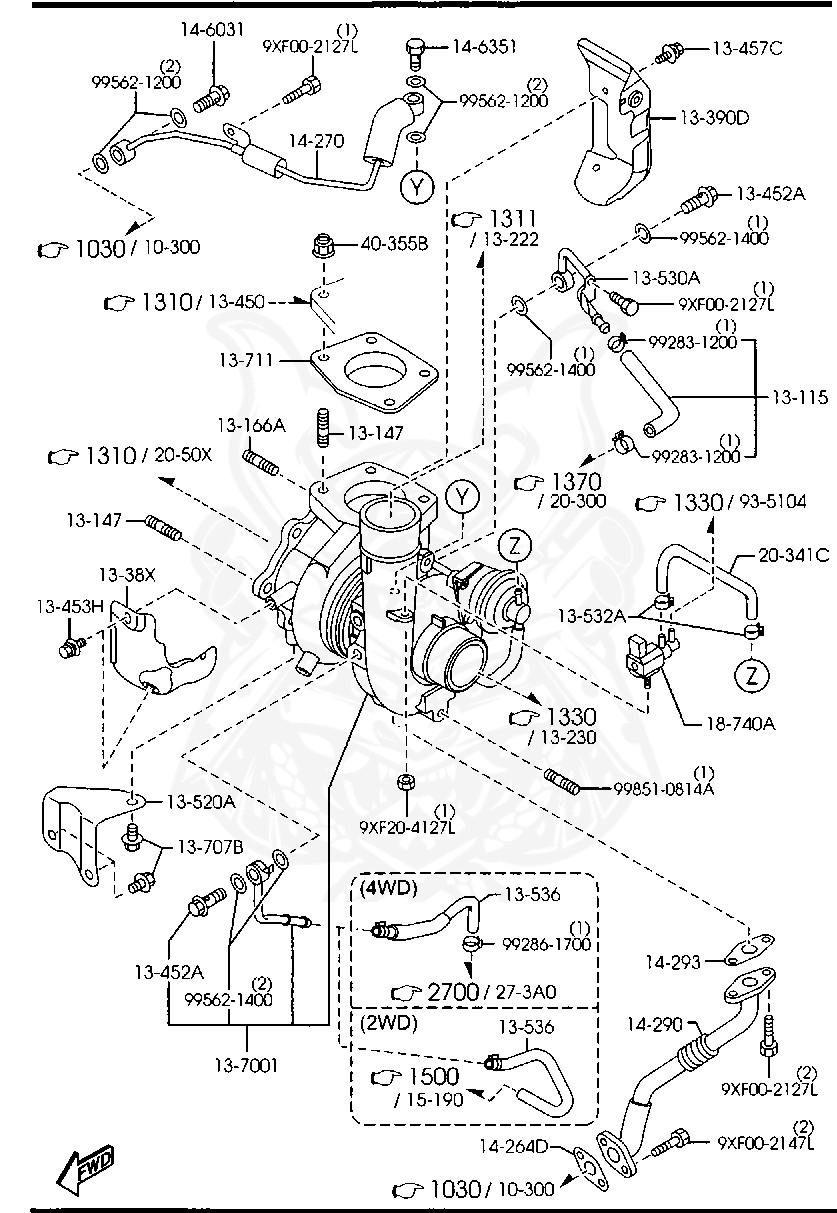 995621400 - Mazda - Gasket - Nengun Performance