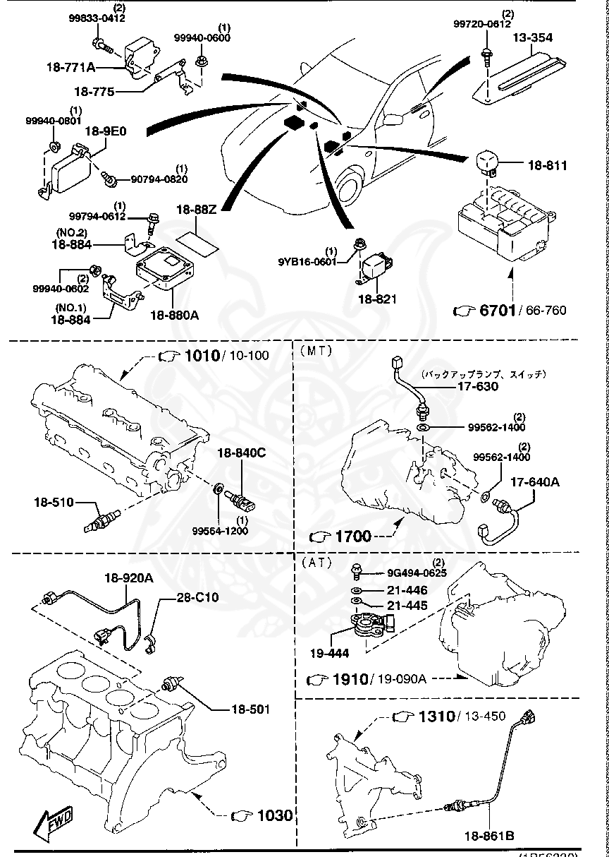 995621400 - Mazda - Gasket - Nengun Performance