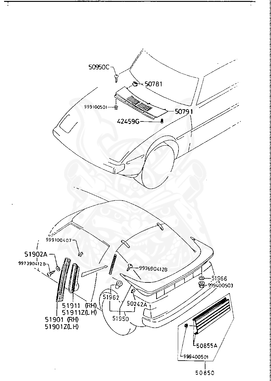 999400503 - Mazda - Flange Nut - Nengun Performance