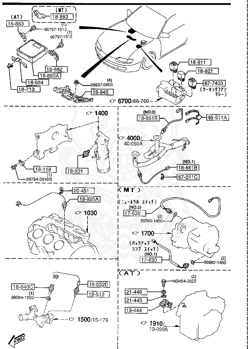 995621400 - Mazda - Gasket - Nengun Performance