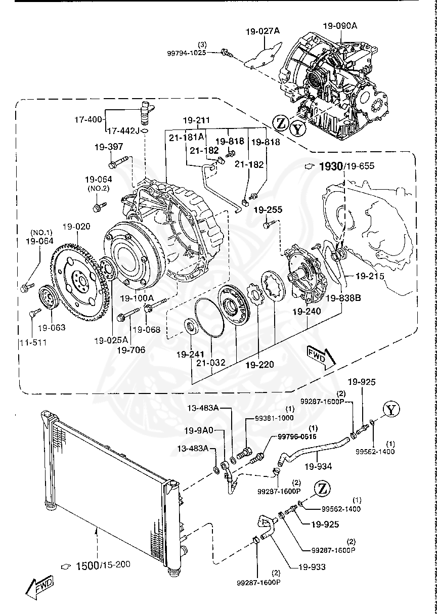 995621400 - Mazda - Gasket - Nengun Performance