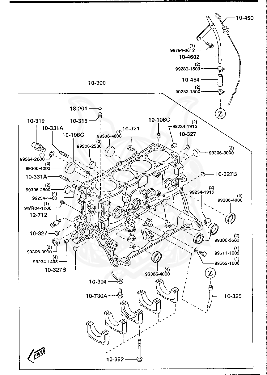 995621000 - Mazda - Gasket - Nengun Performance