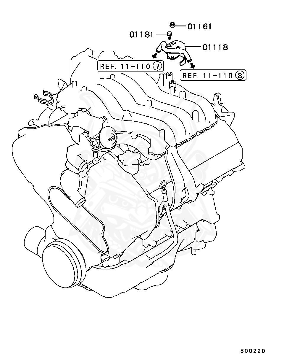MF434104 - Mitsubishi - Nut, Gearshift Link - Nengun Performance