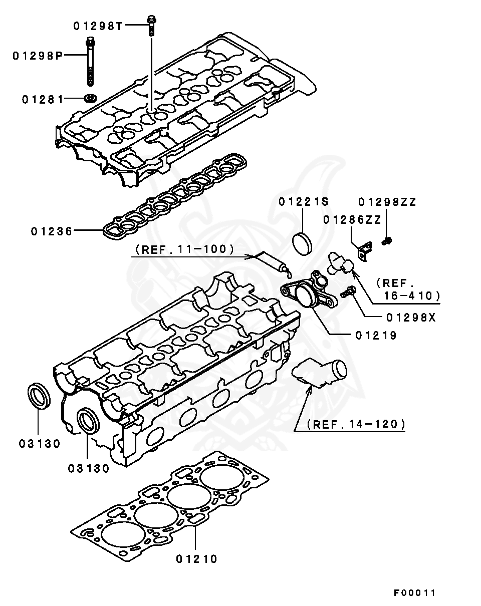 MD153103 - Mitsubishi - Oil Seal, Camshaft - Nengun Performance