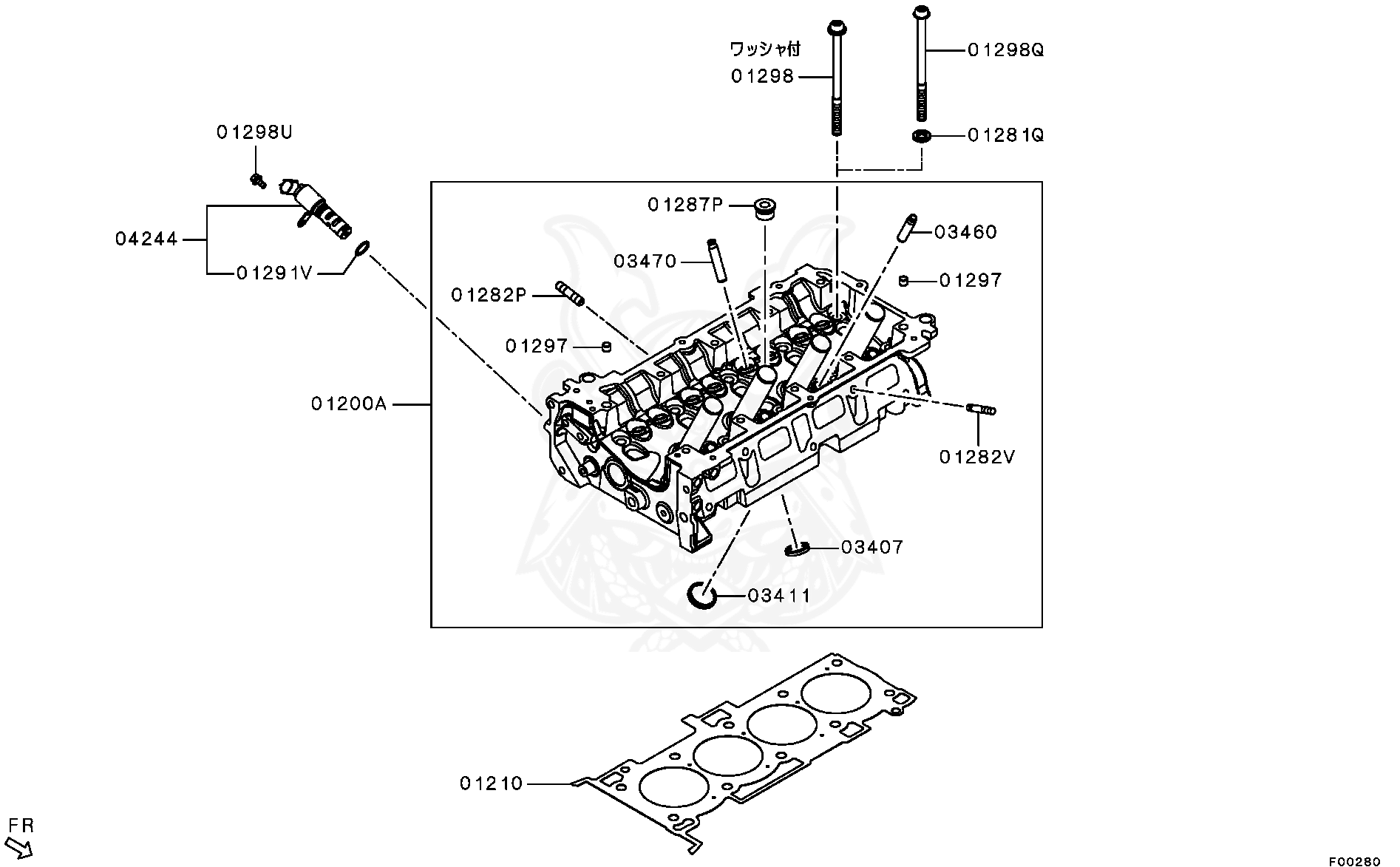MF911142 - Mitsubishi - Bolt, T / C - Nengun Performance