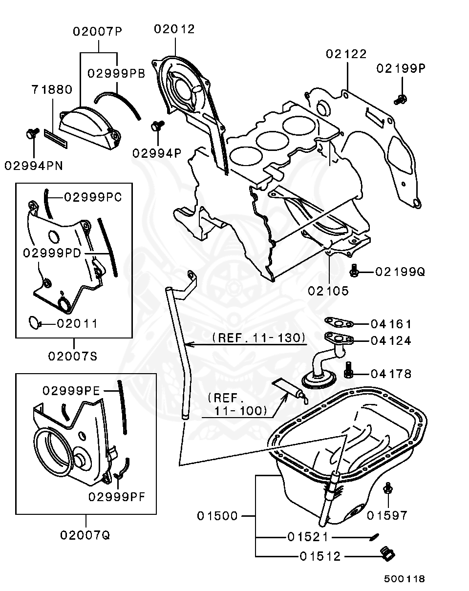 MD050316 - Mitsubishi - Plug, Eng Oil Pan ... - Nengun Performance