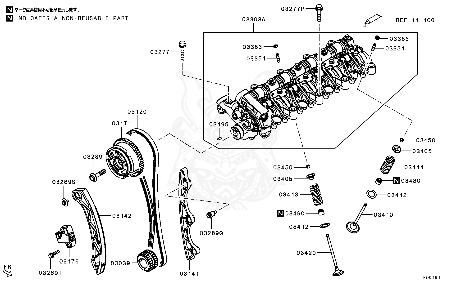 1147A029 - Mitsubishi - Sprocket, Camshaft - Nengun Performance