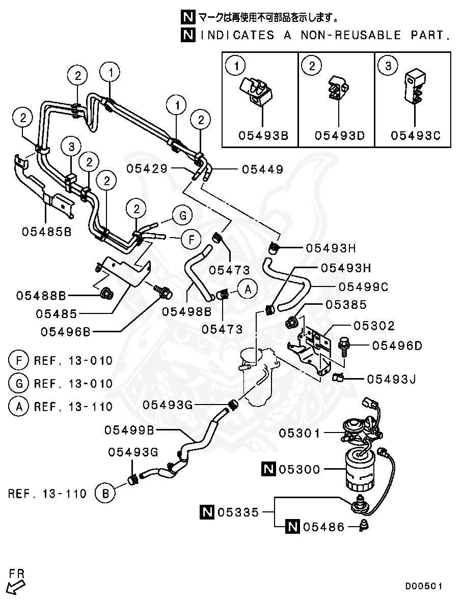 MF911142 - Mitsubishi - Bolt, T / C - Nengun Performance