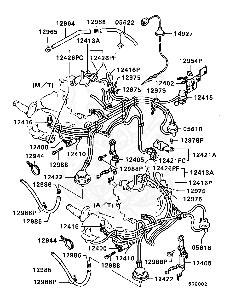 MS660169 - Mitsubishi - Clip, Fuel Vapor Control Line - Nengun Performance