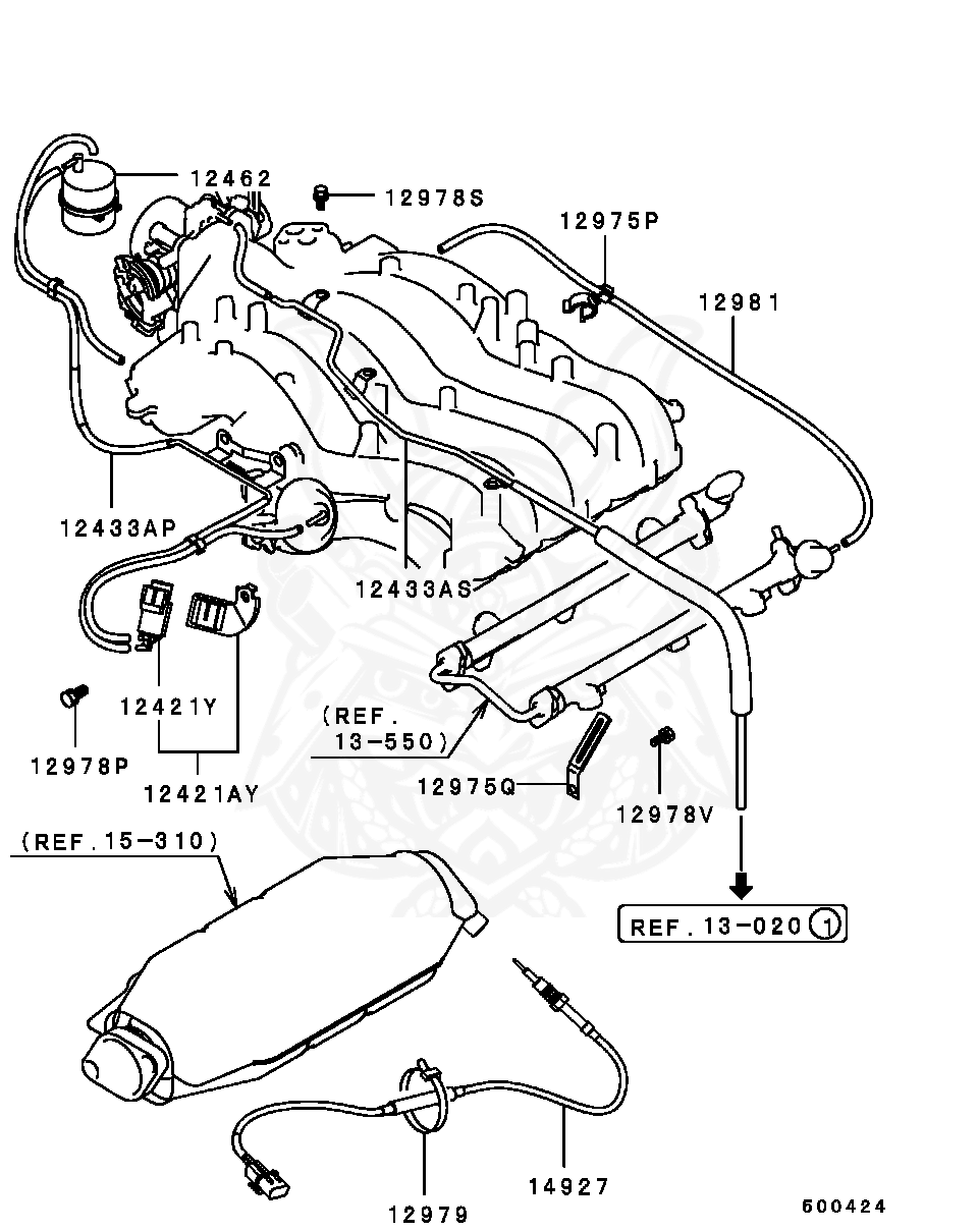 MR160676 - Mitsubishi - Valve, Emission Solenoid - Nengun Performance