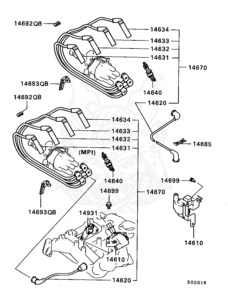 MF140023 - Mitsubishi - Bolt, P / S Oil Pump - Nengun Performance