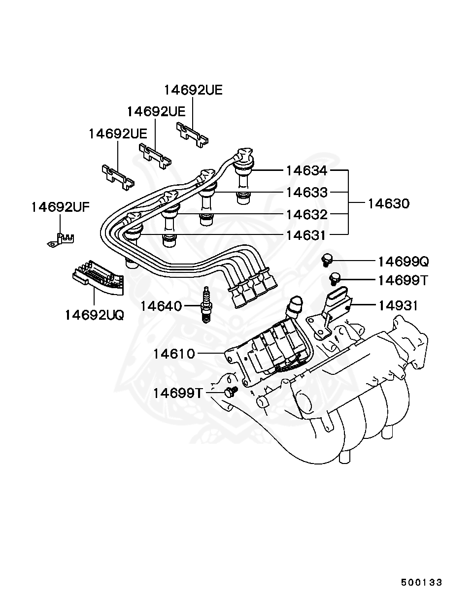 MF140023 - Mitsubishi - Bolt, P / S Oil Pump - Nengun Performance