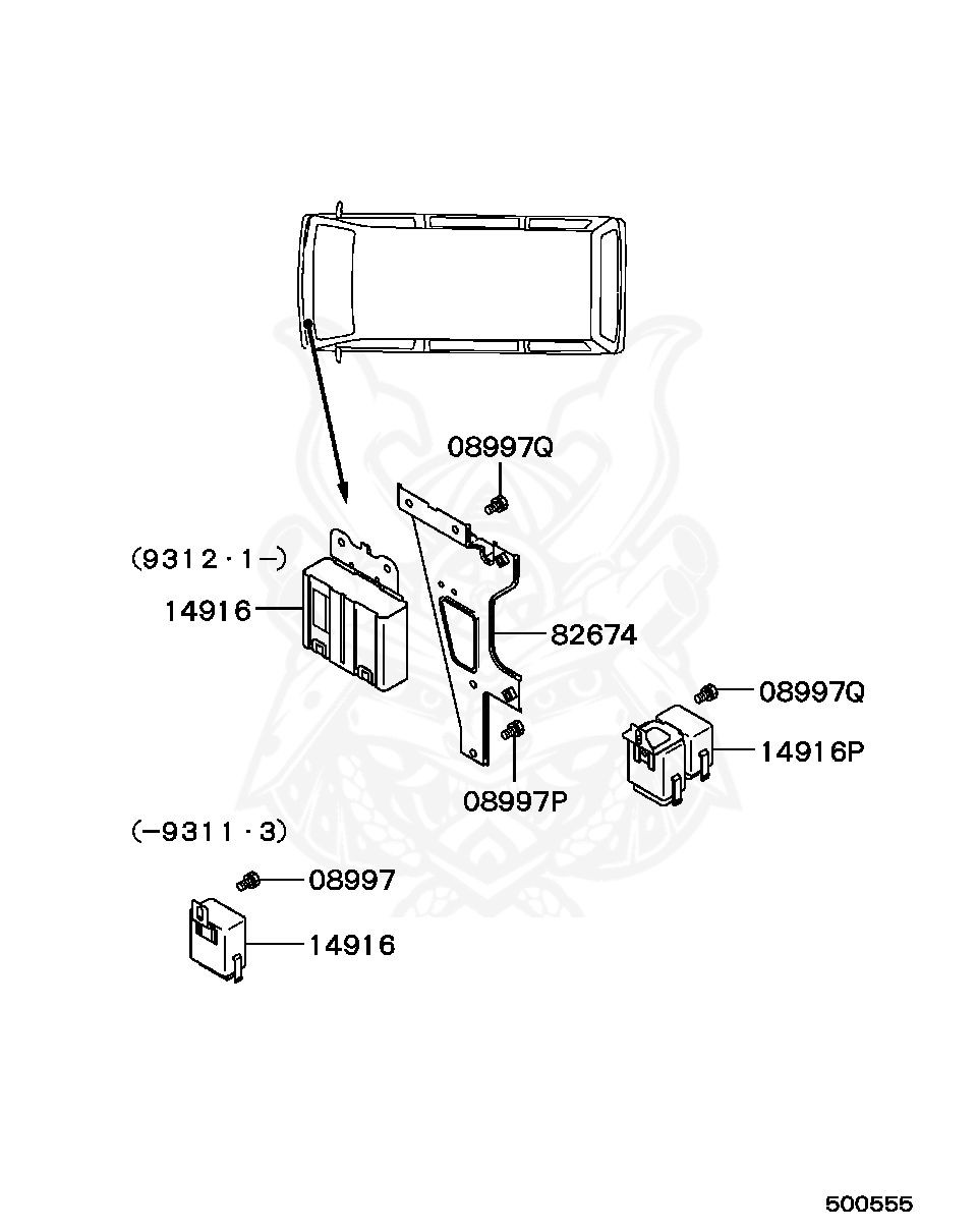 MS240141 - Mitsubishi - Bolt, Fr Bumper - Nengun Performance