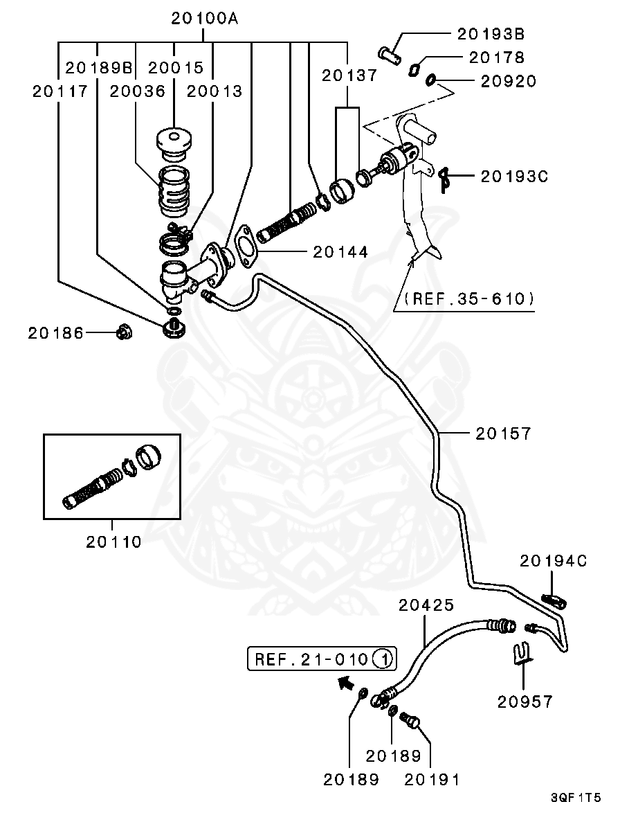 MA111832 - Mitsubishi - Gasket, Brake Fluid Line - Nengun Performance