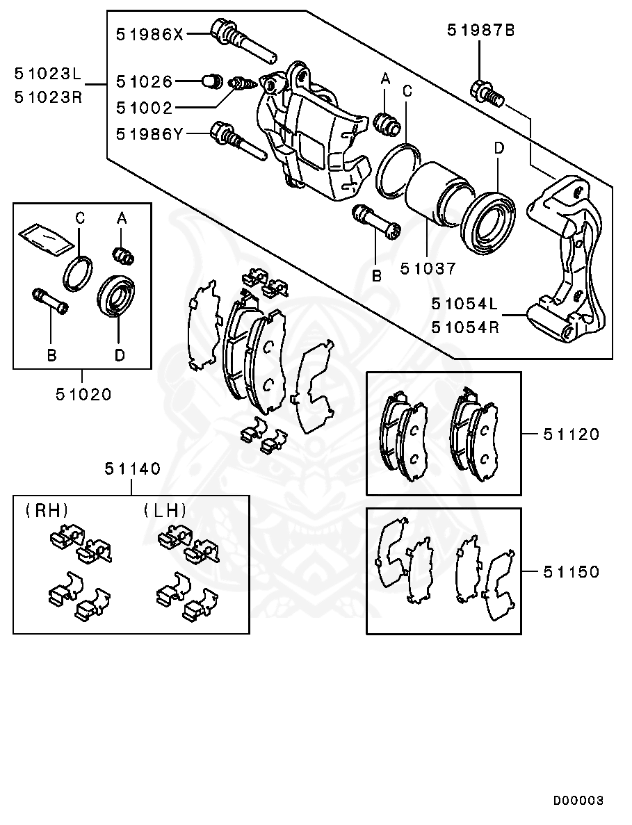 MR205677 - Mitsubishi - Bleeder, Fr Brake Caliper - Nengun Performance