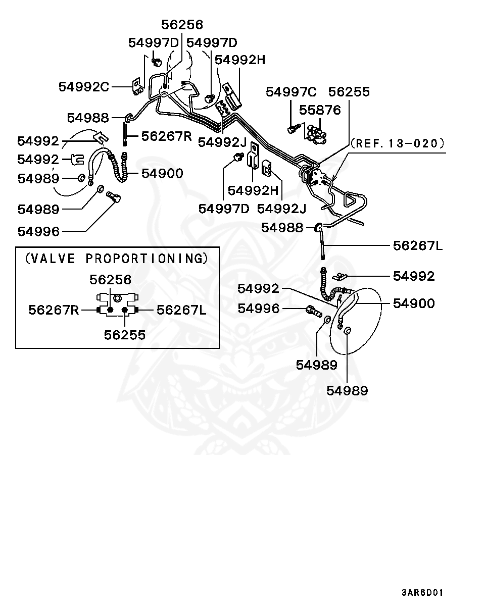 MA111832 - Mitsubishi - Gasket, Brake Fluid Line - Nengun Performance