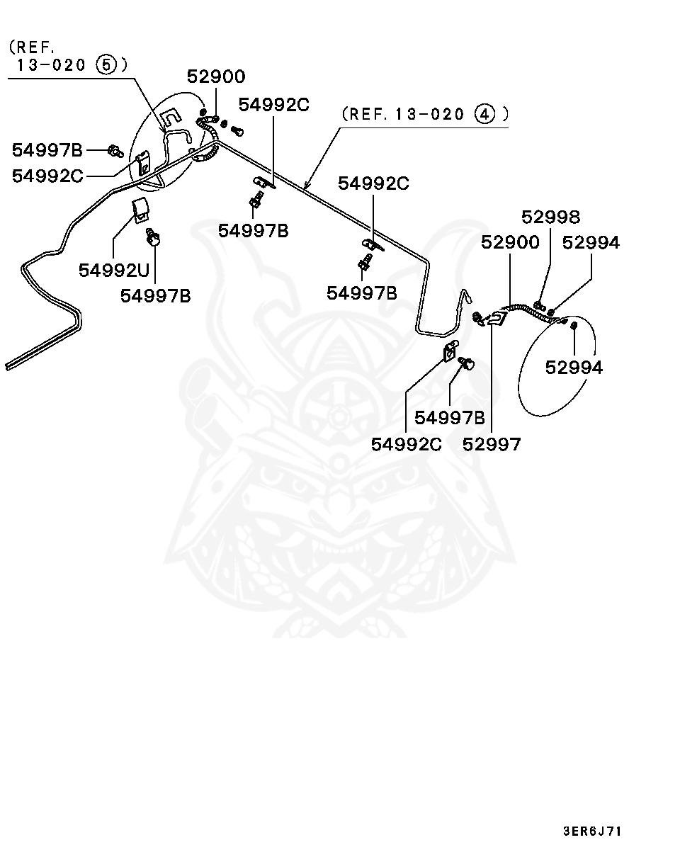MA111832 - Mitsubishi - Gasket, Brake Fluid Line - Nengun Performance