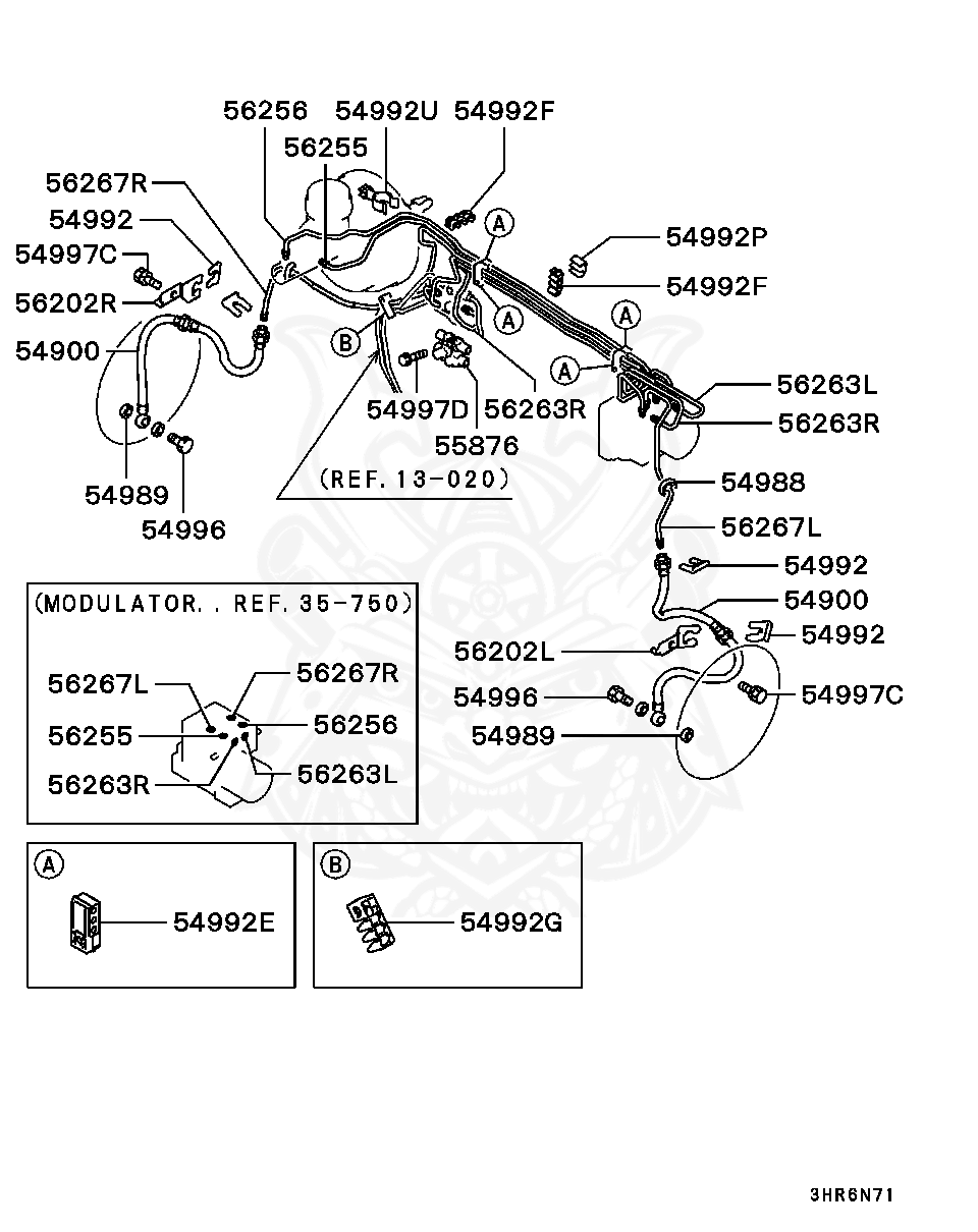 MA111832 - Mitsubishi - Gasket, Brake Fluid Line - Nengun Performance