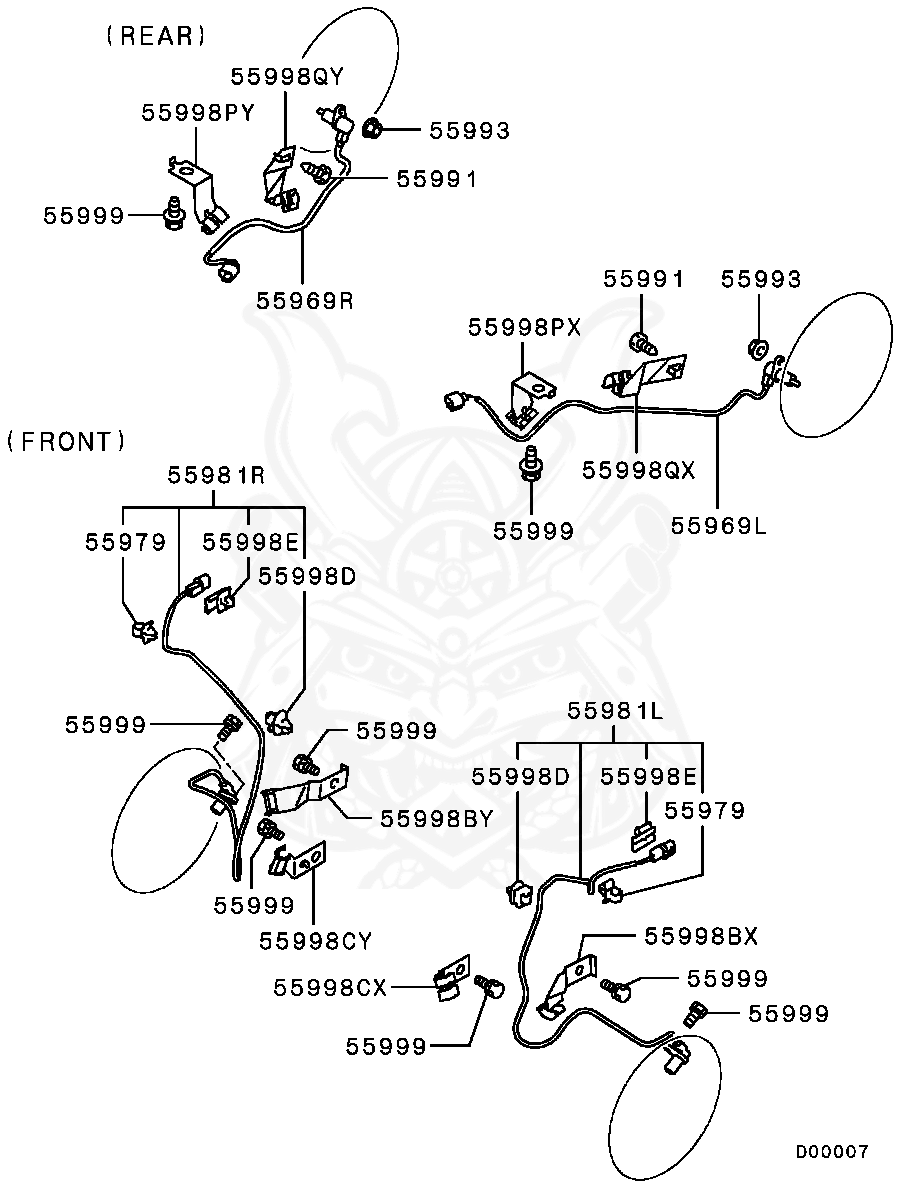 MS240085 - Mitsubishi - Bolt, Fuel Line - Nengun Performance