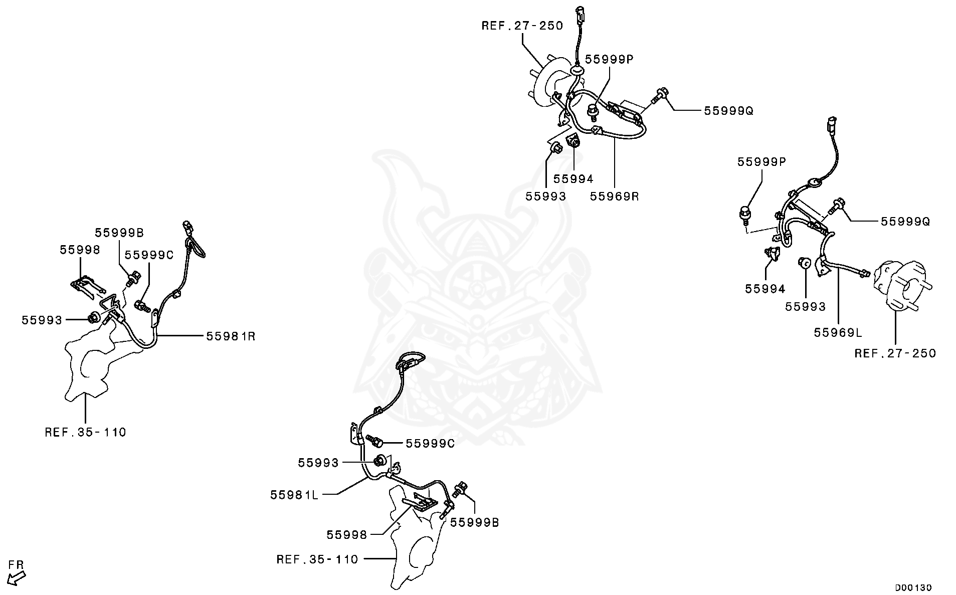 MF434104 - Mitsubishi - Nut, Gearshift Link - Nengun Performance