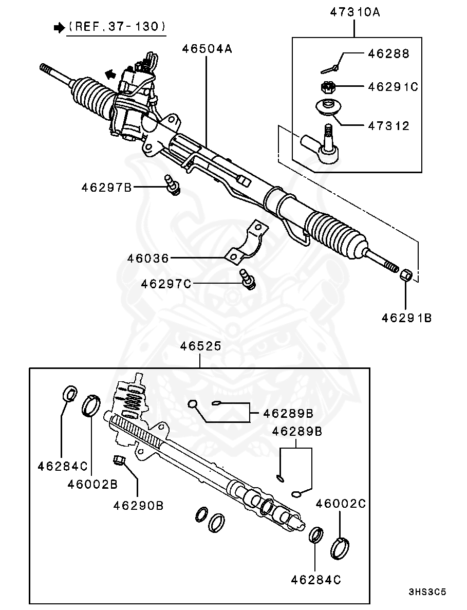 MB616023 - Mitsubishi - Cover, Tie Rod End - Nengun Performance