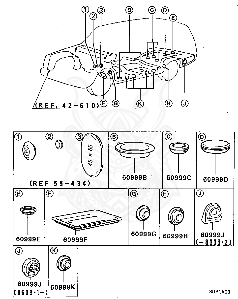 MS660185 - Mitsubishi - Plug, Antenna - Nengun Performance
