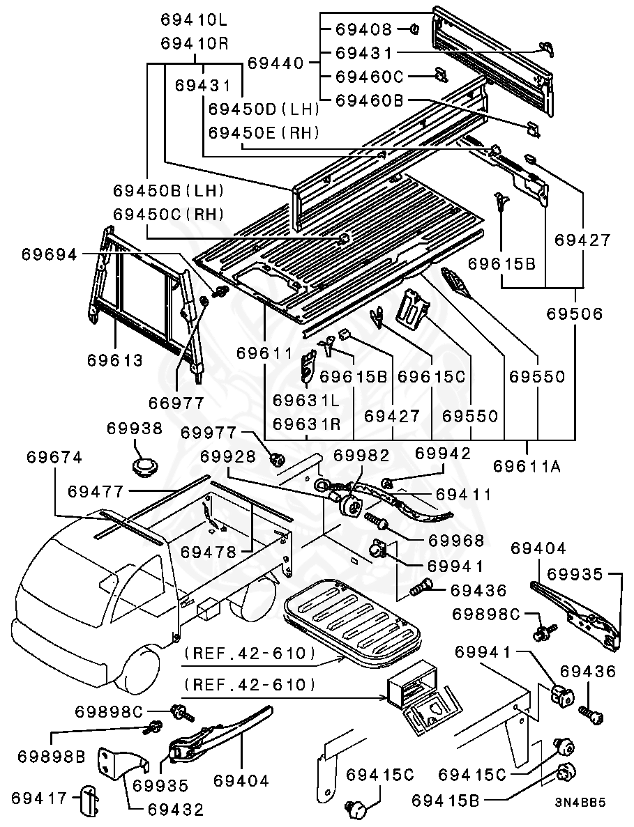 MS480002 - Mitsubishi - Grommet, Chassis Electricals - Nengun Performance