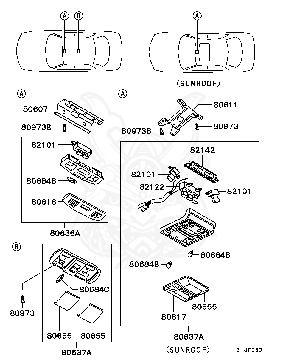 MF820513 - Mitsubishi - Bulb, Room Lamp - Nengun Performance