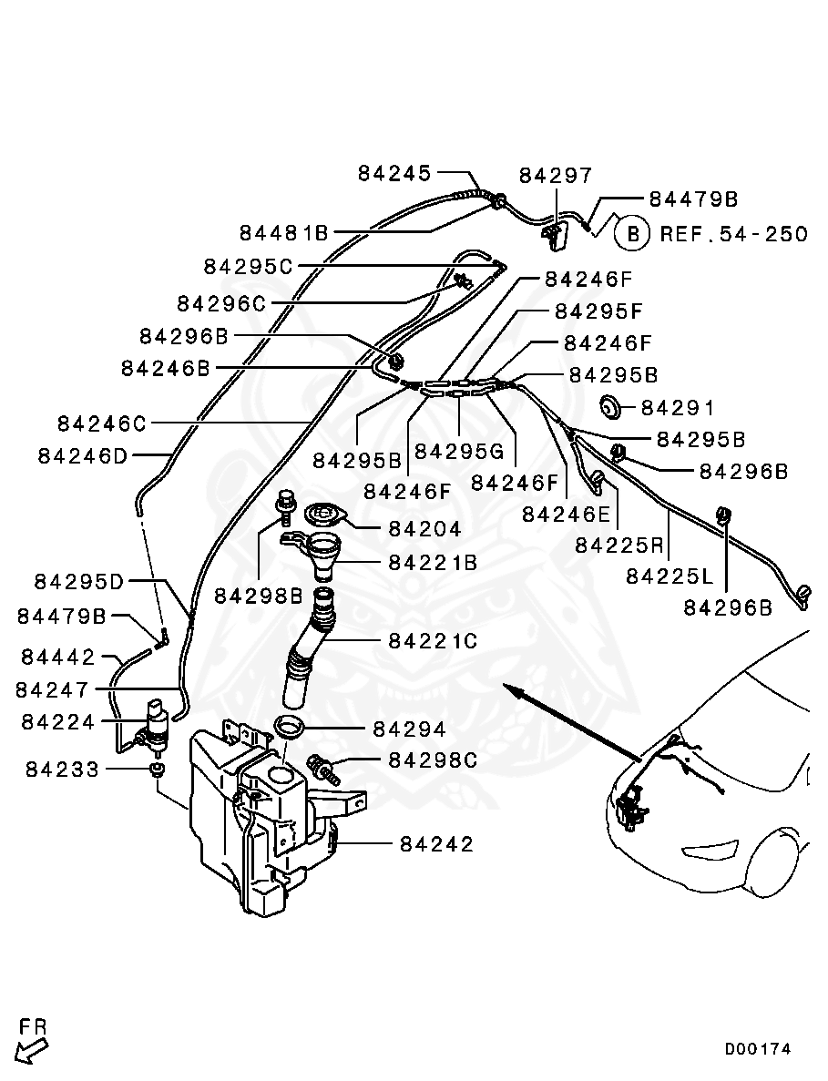 MU670023 - Mitsubishi - Plug, Body - Nengun Performance