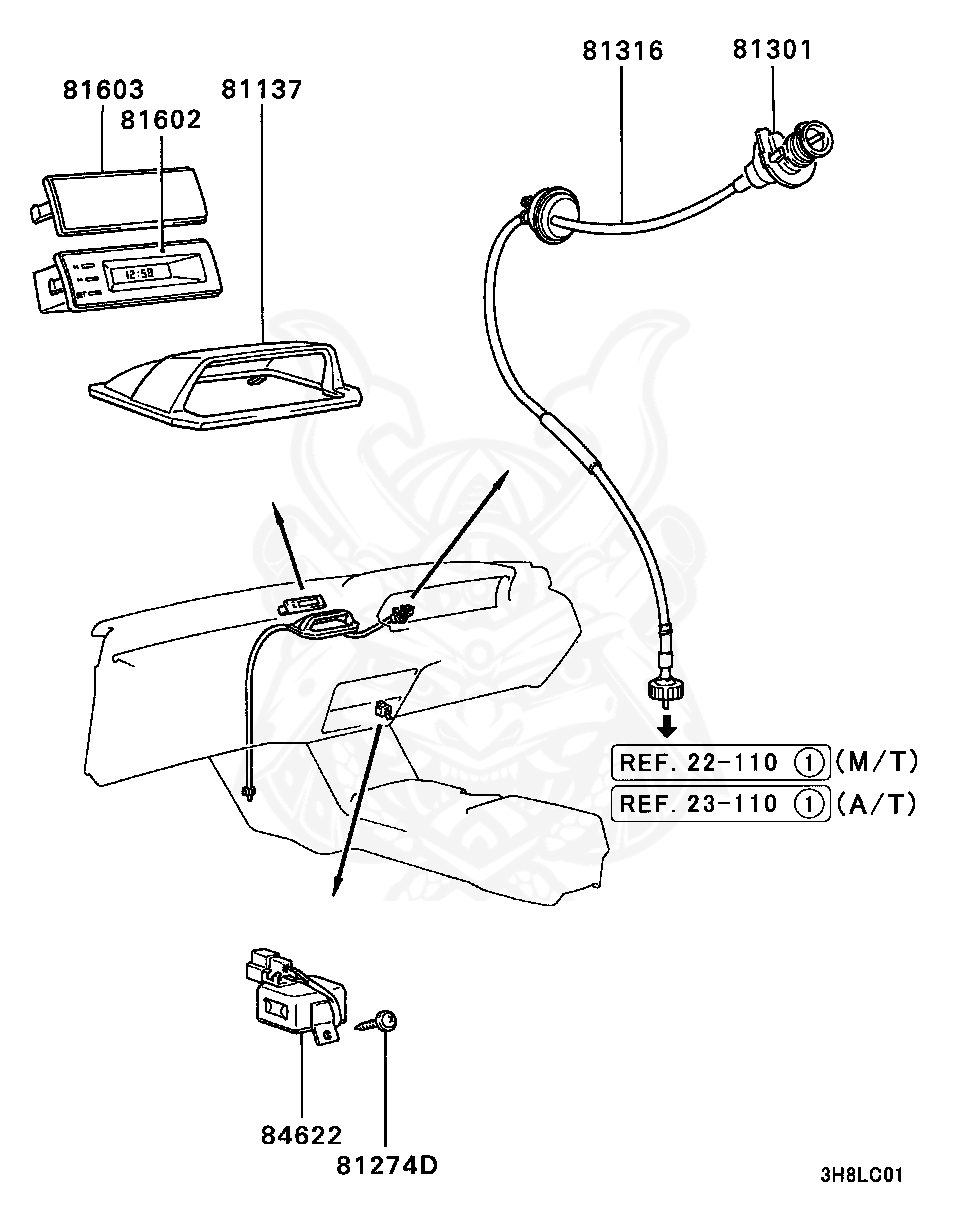 MB326171 - Mitsubishi - Adapter, Speedometer Cable - Nengun Performance