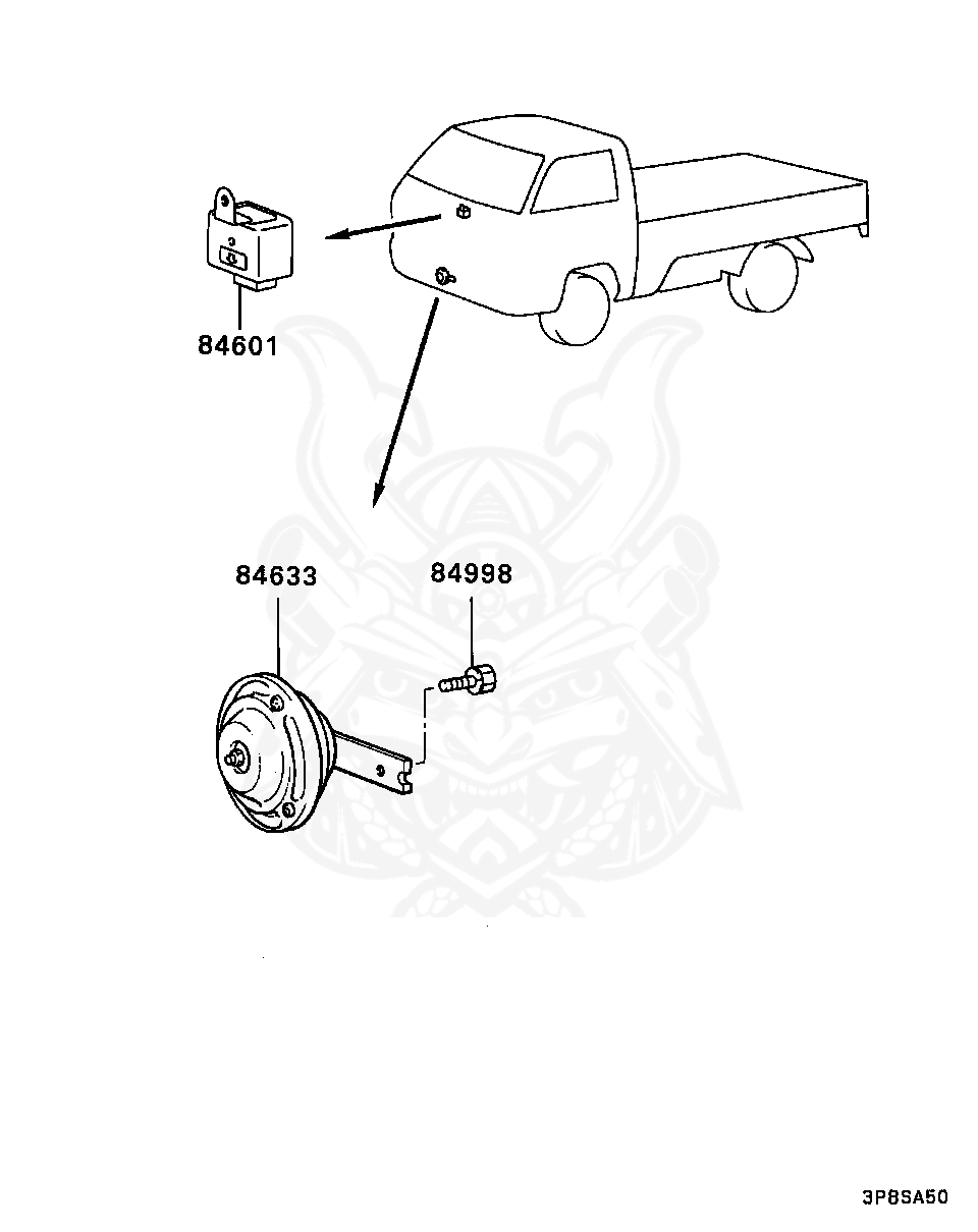 MF240051 - Mitsubishi - Bolt, Fuel Vapor Control Line - Nengun Performance