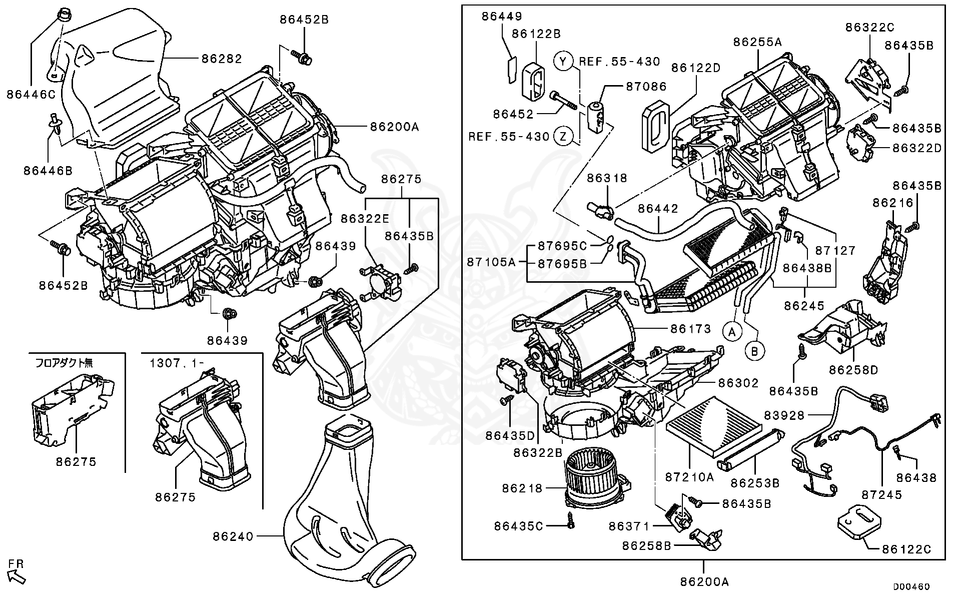 MB157530 - Mitsubishi - Clip, Eng Room Insulator - Nengun Performance