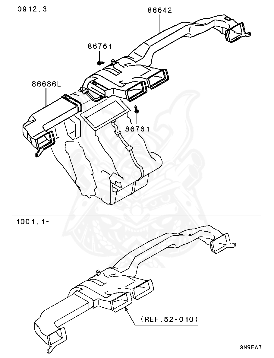 MF453031 - Mitsubishi - Screw, Rr Bumper - Nengun Performance
