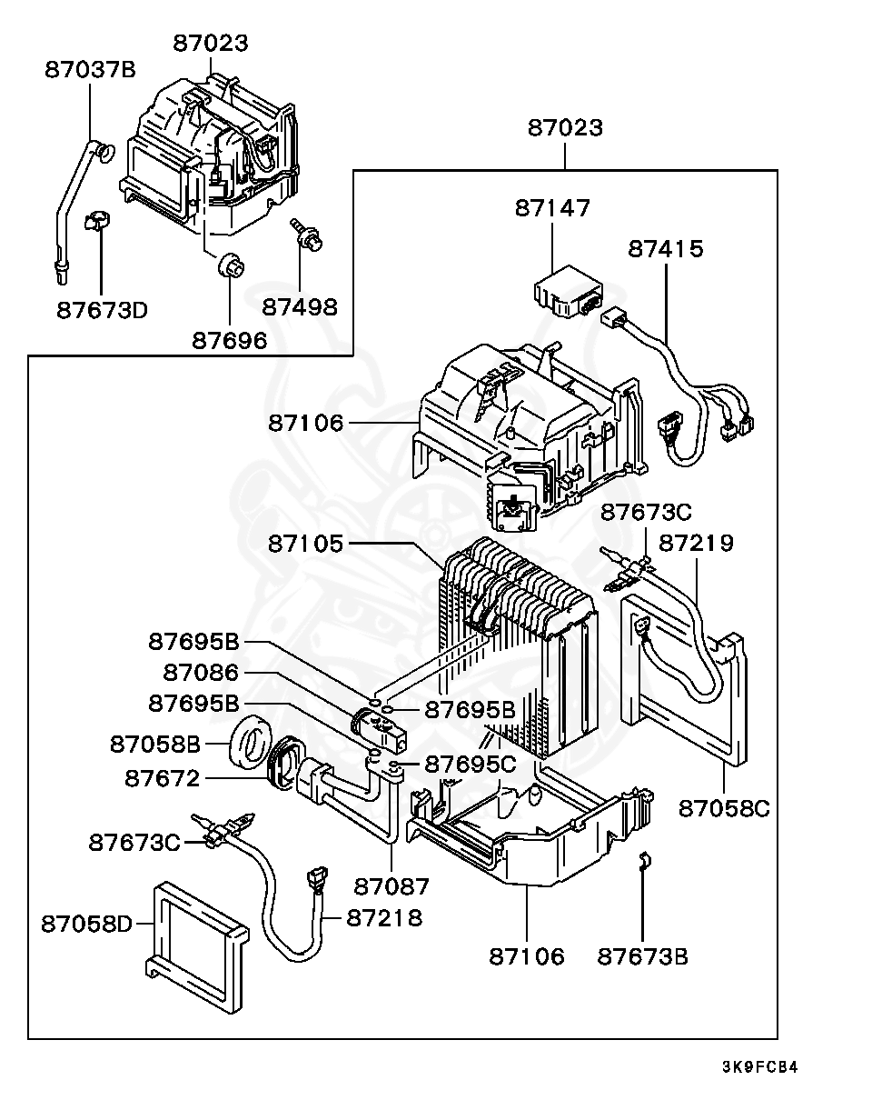 MF434104 - Mitsubishi - Nut, Gearshift Link - Nengun Performance