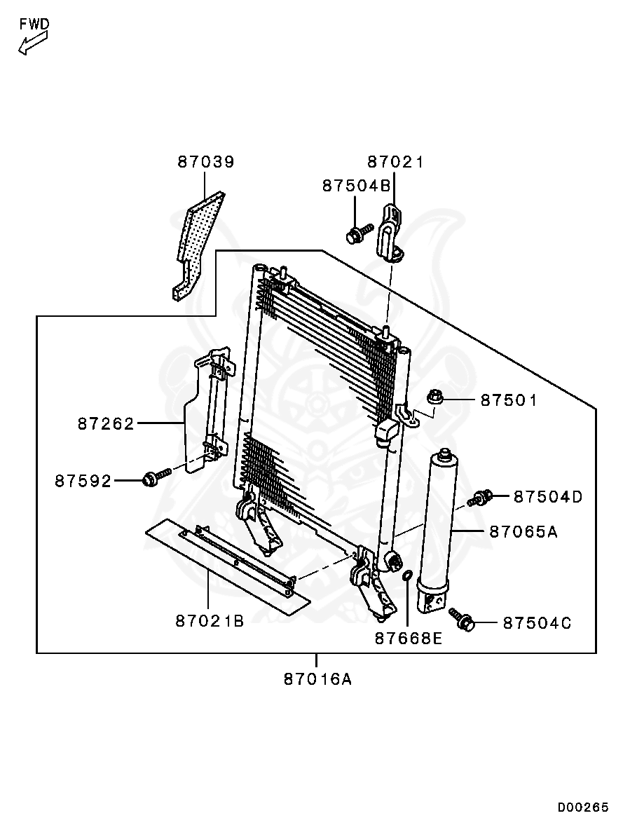 MF434104 - Mitsubishi - Nut, Gearshift Link - Nengun Performance