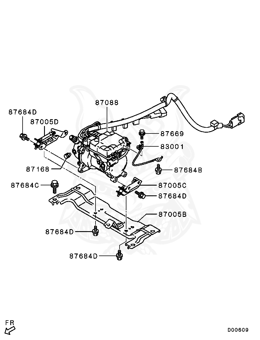 MF911641 - Mitsubishi - Bolt, Diff Control - Nengun Performance