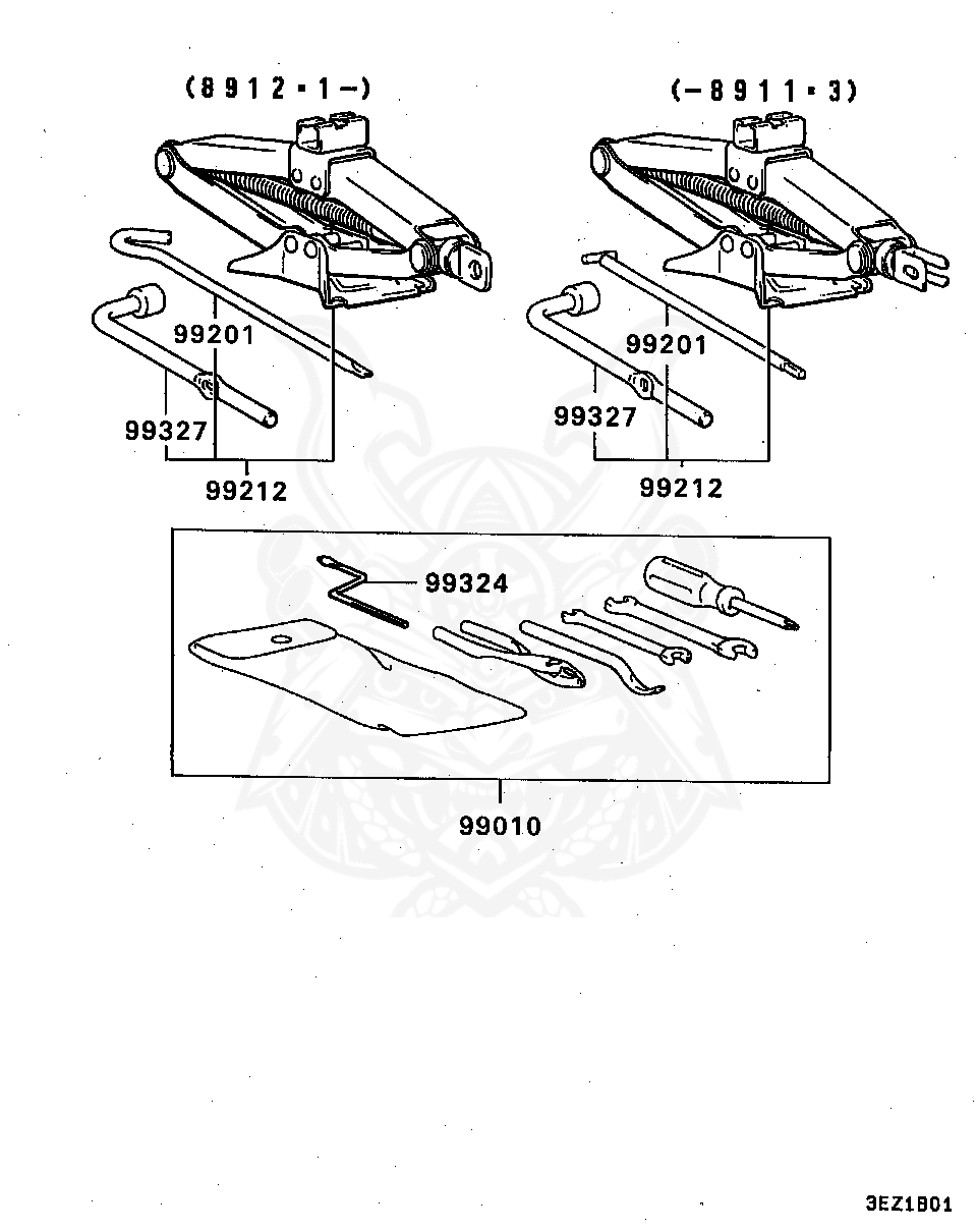MB621147 - Mitsubishi - Wrench, Wheel Nut Socket - Nengun Performance