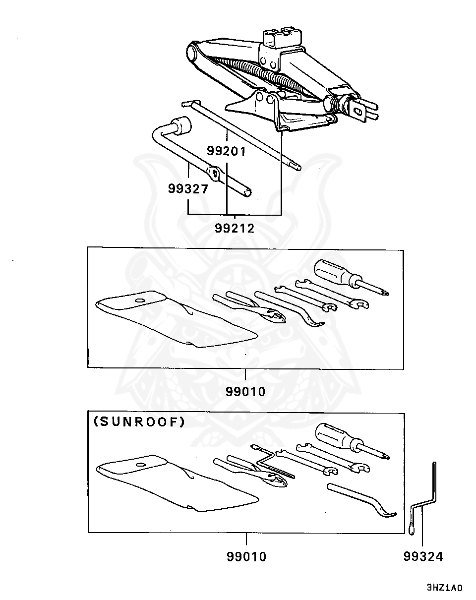MB621147 - Mitsubishi - Wrench, Wheel Nut Socket - Nengun Performance