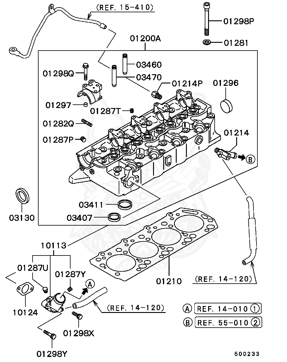MD020733 - Mitsubishi - Washer, Cylinder Head - Nengun Performance