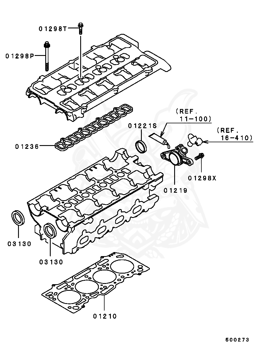 MD153103 - Mitsubishi - Oil Seal, Camshaft - Nengun Performance