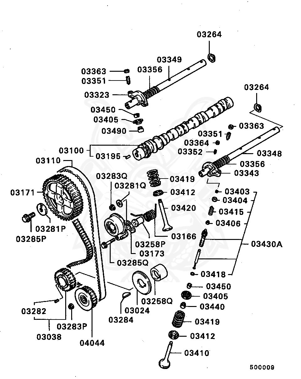 MD000606 - Mitsubishi - Key, Crankshaft - Nengun Performance