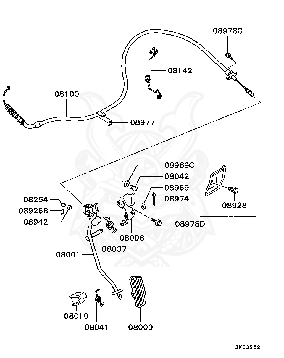 MS240085 - Mitsubishi - Bolt, Fuel Line - Nengun Performance